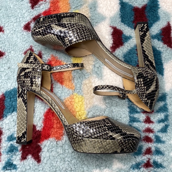 Diane Von Furstenberg | Shoes | Diane Von Furstenberg Snakeskin ...